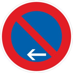 Verkehrszeichen 283-20 Absolutes Halteverbot Ende, rechts