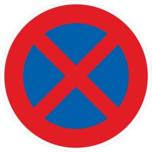 Verkehrszeichen 283 Absolutes Halteverbot | gemäß StVO